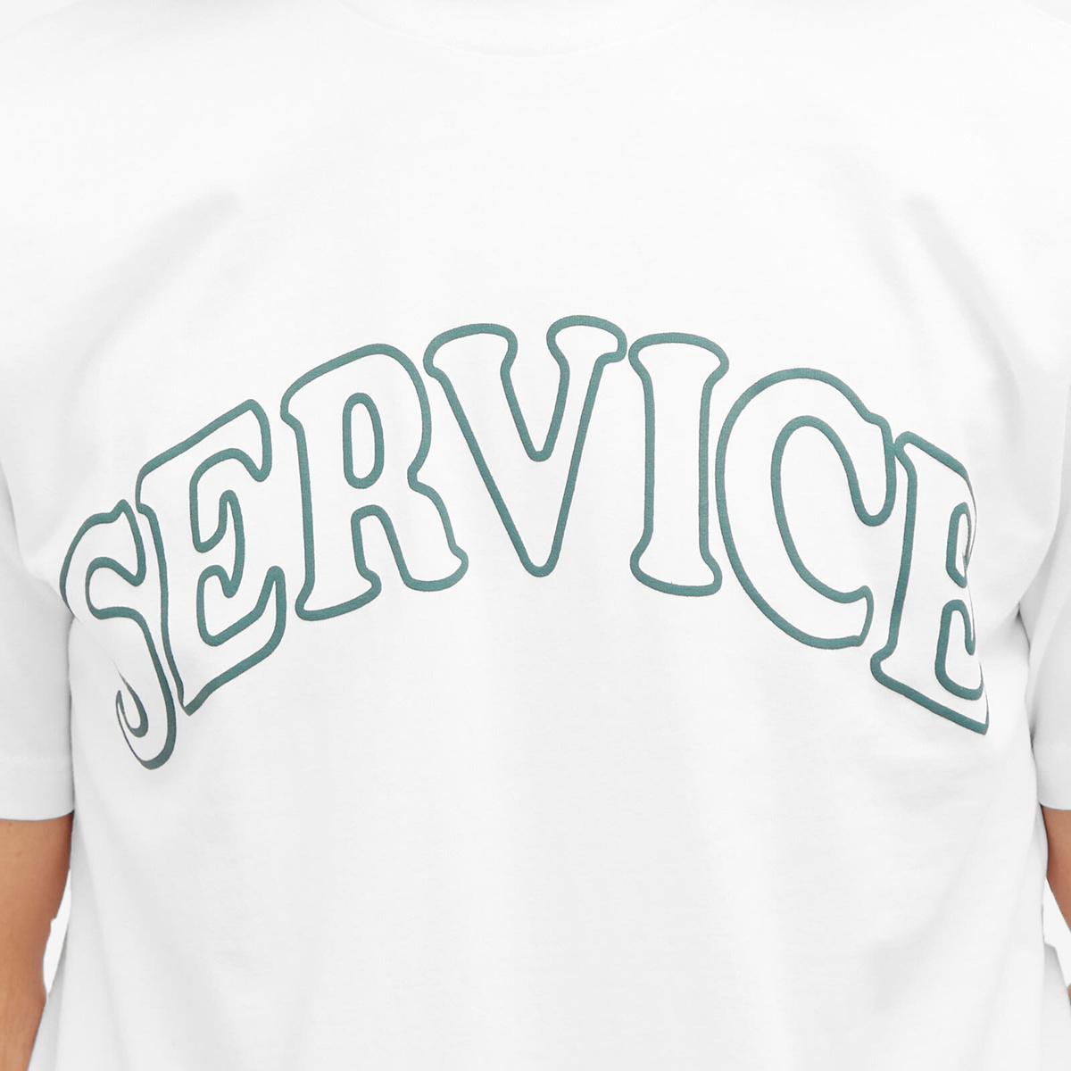 Service Works Men's Service T-Shirt in White Service Works