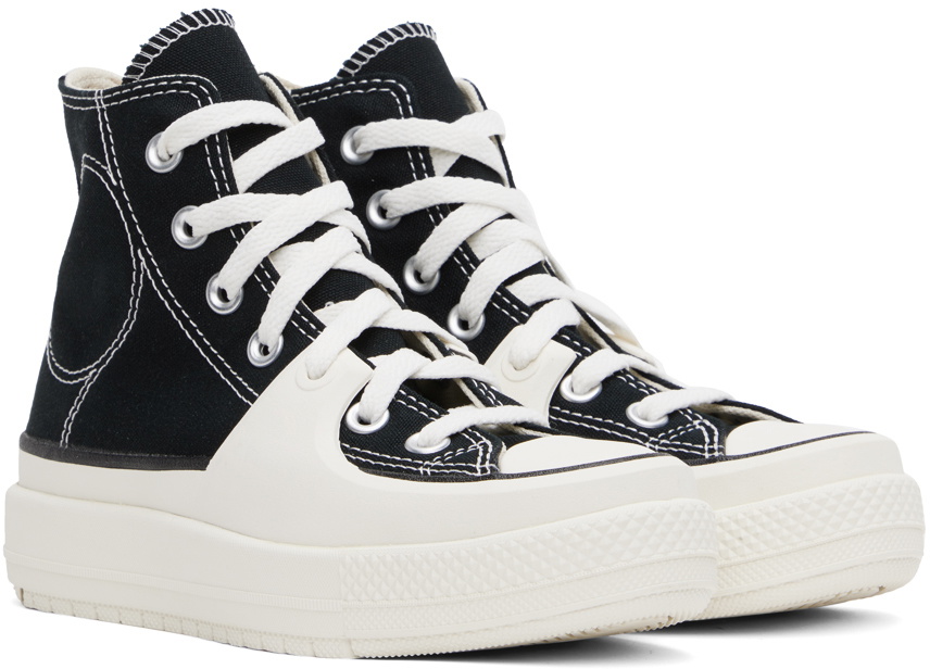 Converse Black Chuck Taylor All Star Construct High Top Sneakers Converse