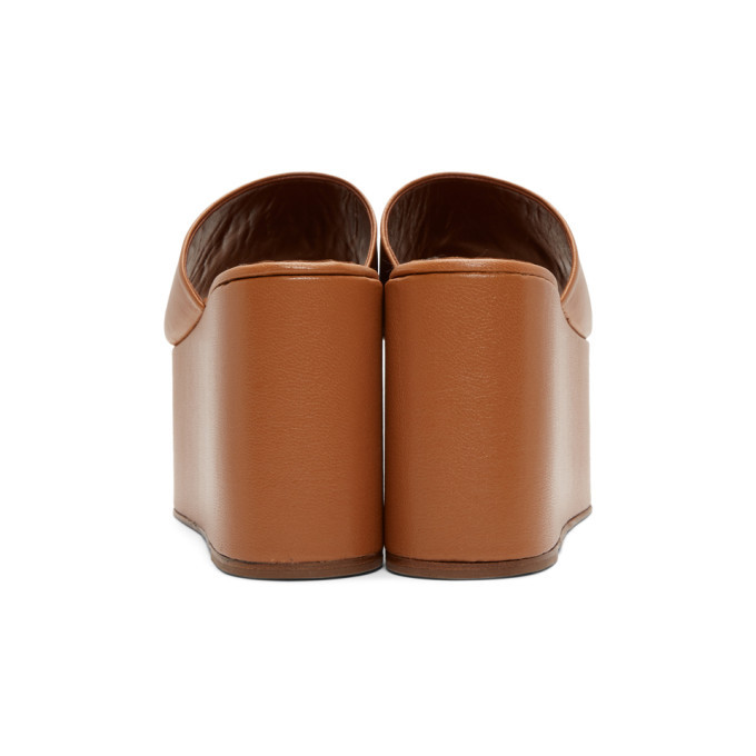 Simon Miller Tan Blackout Platform Sandals Simon Miller