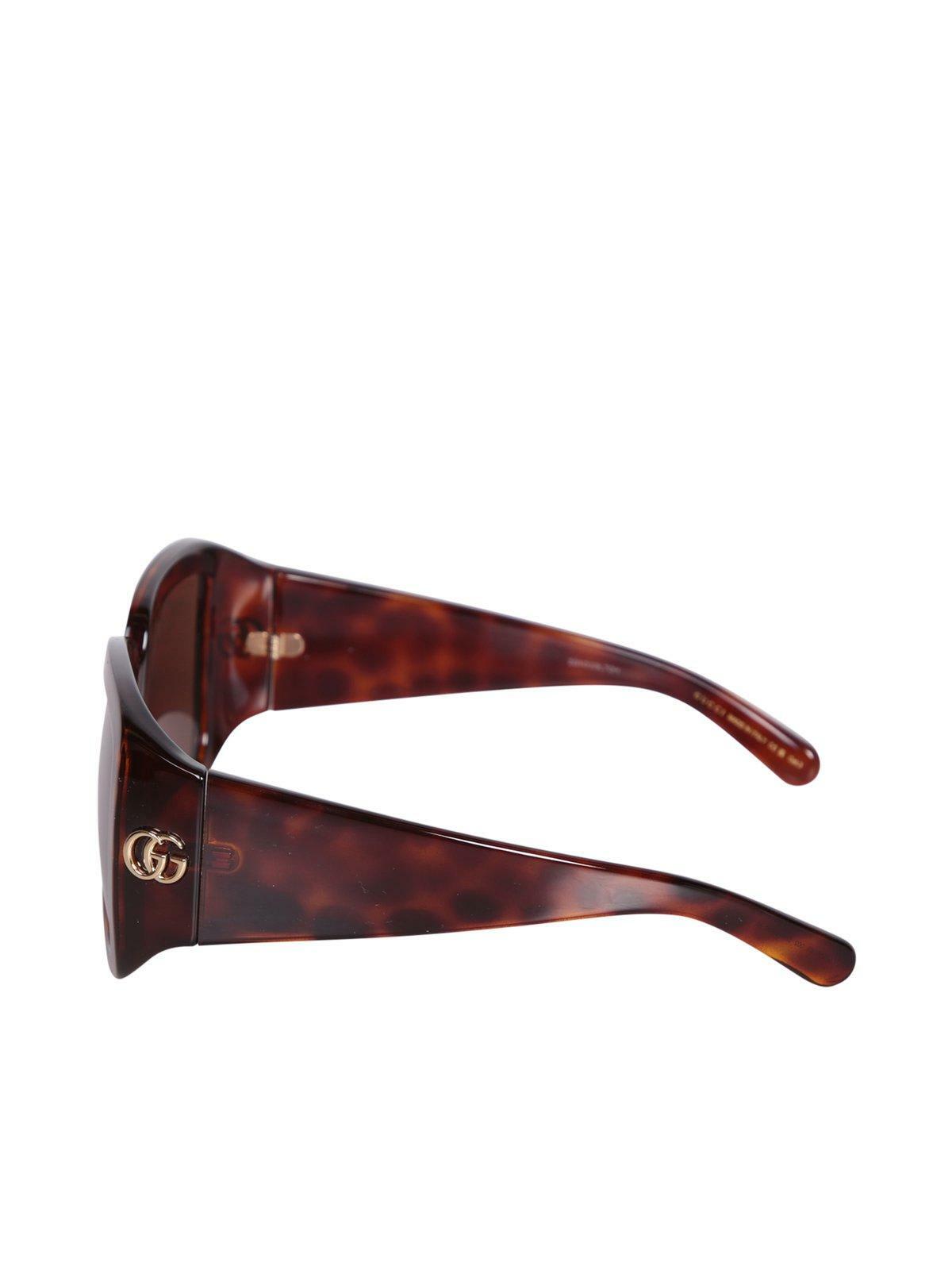 Gucci Eyewear Oversized Square Frame Sunglasses Gucci