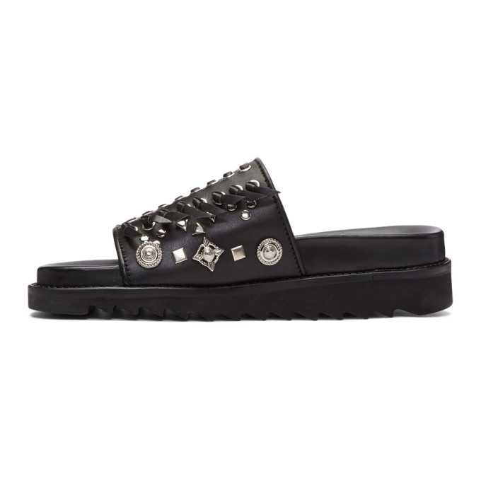 Toga Pulla Black Charm Sandals Toga Pulla