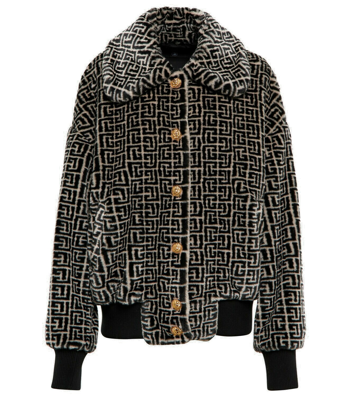 Balmain Monogram wool jacket Balmain