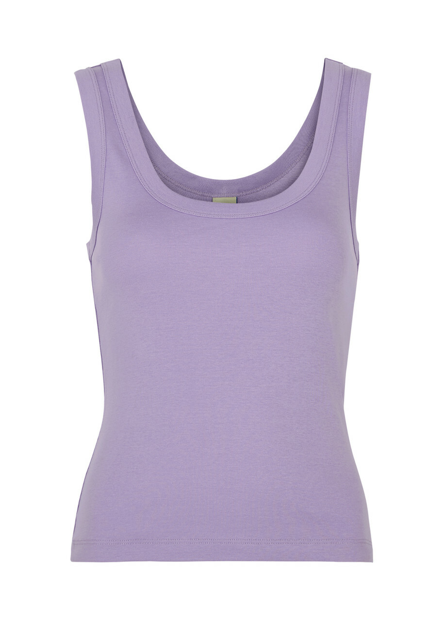 Flore Flore Hillie Cotton Tank Lilac FLORE FLORE