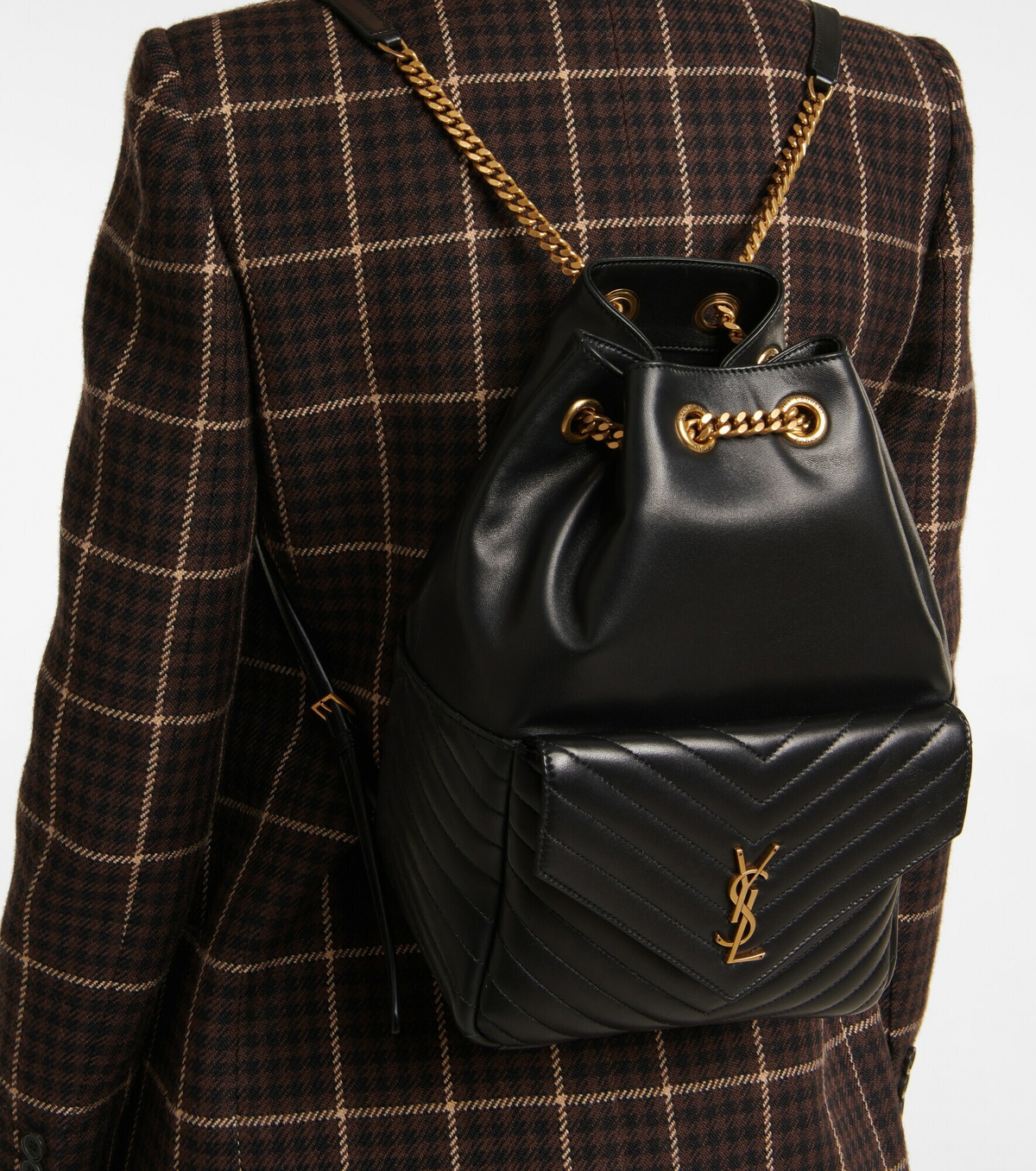 Saint Laurent - Joe leather backpack Saint Laurent