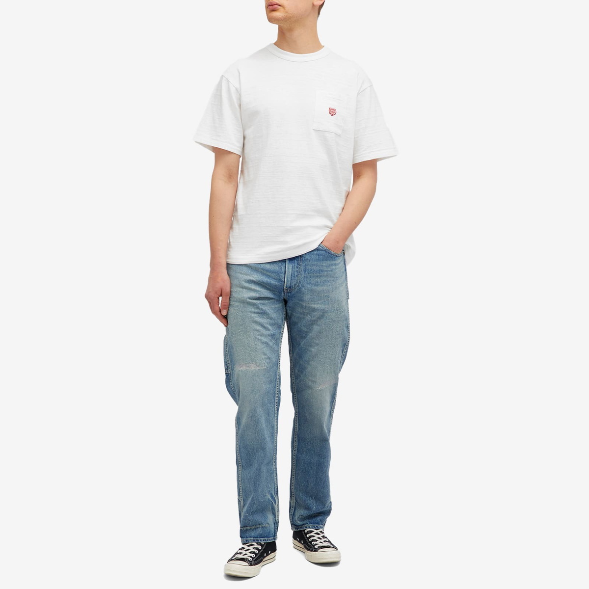 Human Made Men's Slim Vintage Denim Jeans in Indigo Human Made