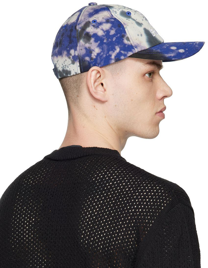 Études Blue Bleached Booster Logo Cap Etudes