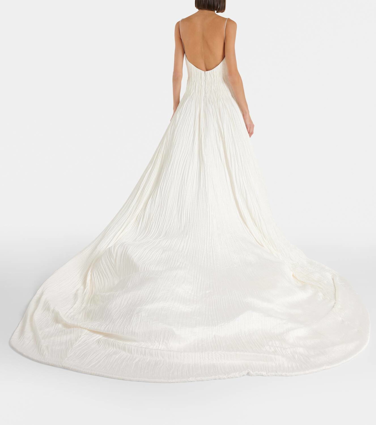 Danielle Frankel Bridal Phoebe satin gown Danielle Frankel