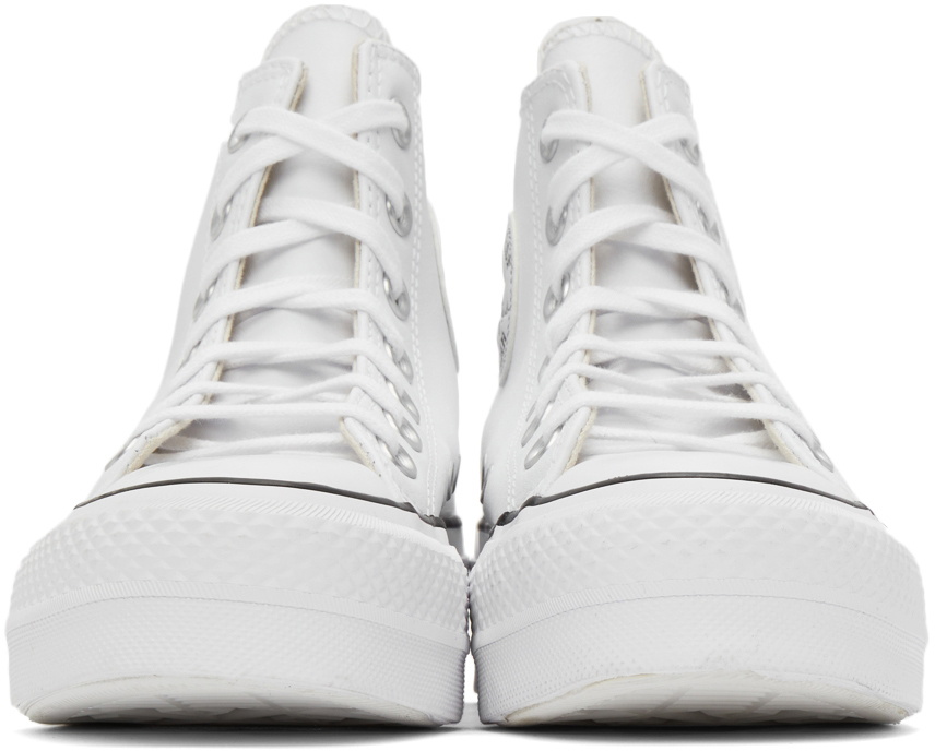 Converse White Chuck Taylor All Star Lift Hi Sneakers Converse