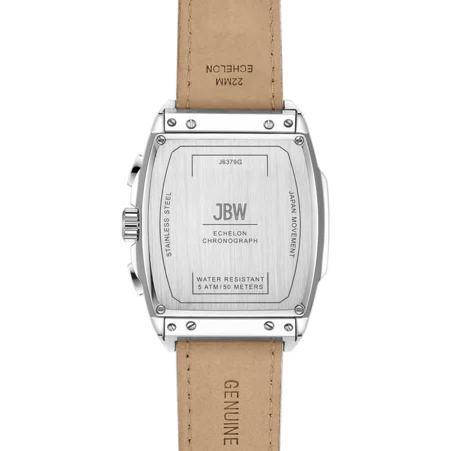JBW Echelon Chronograph Quartz Silver Dial Unisex Watch J6379G JBW