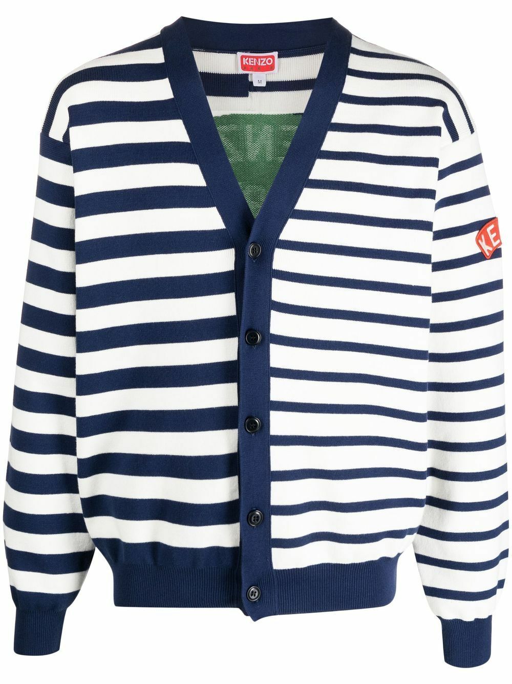 KENZO - Cotton Striped Cardigan Kenzo