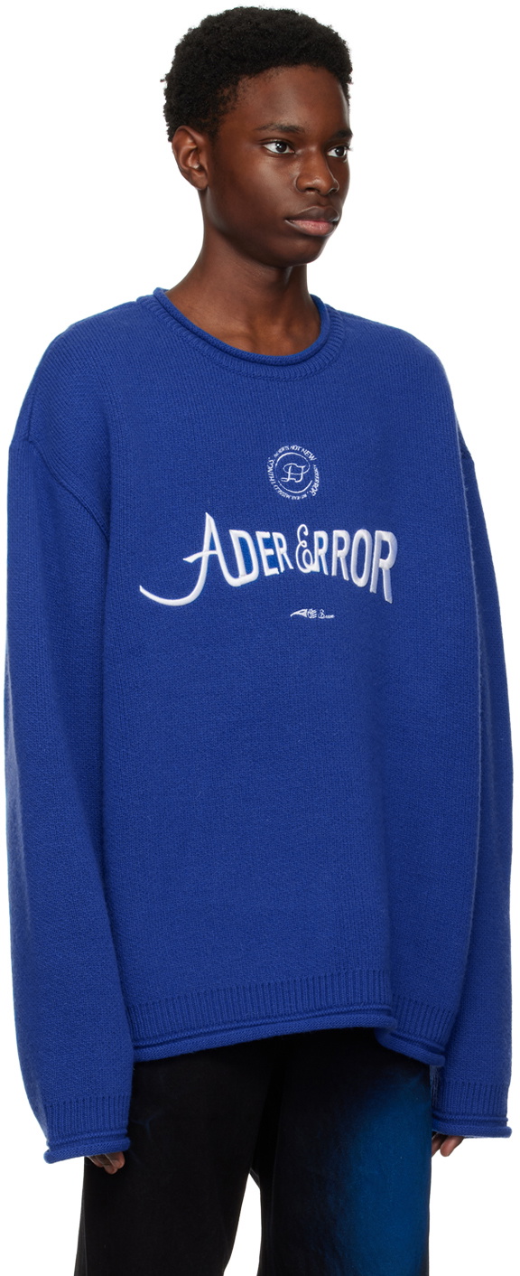 ADER error Blue Verif Sweater ADER error