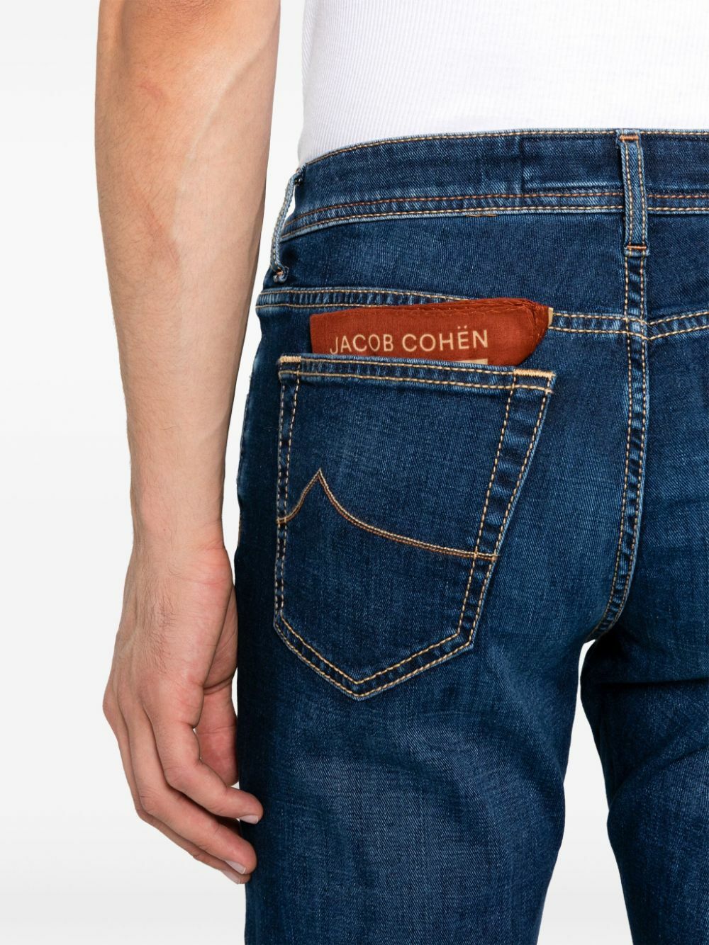 JACOB COHEN - Jeans With Logo Jacob Cohen