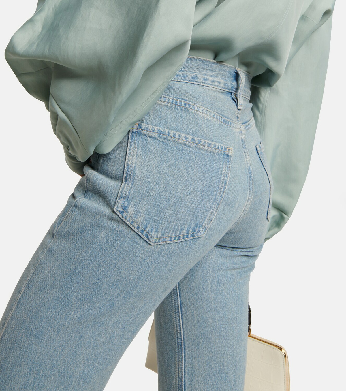Frame - Le Jane high-rise straight-leg jeans Frame Denim