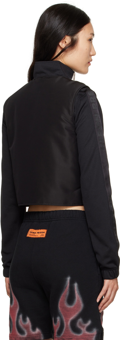 Heron Preston Black Ex-Ray Vest Heron Preston