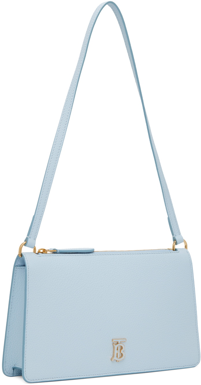 Burberry Blue Mini TB Shoulder Bag Burberry