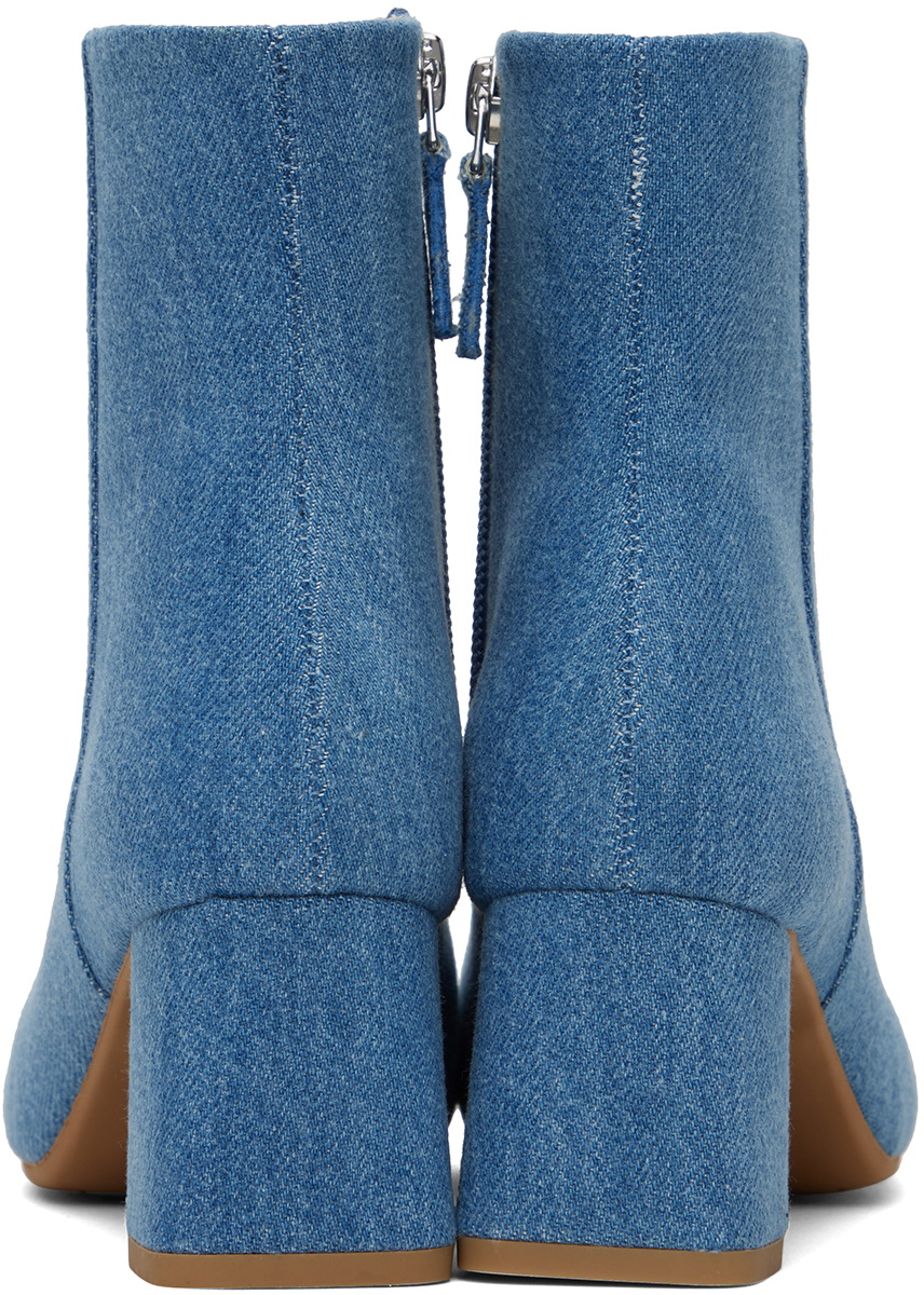 Repetto Blue Phoebe Boots Repetto