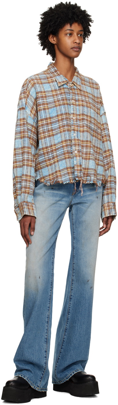 R13 Blue Drop Shirt R13