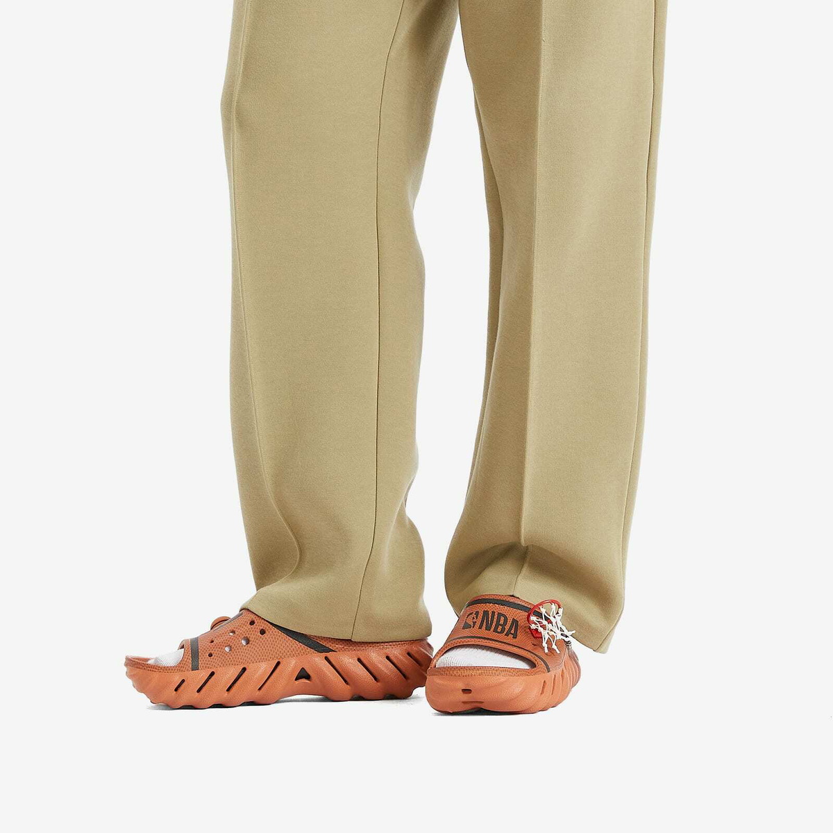 Crocs Men's x NBA Echo Slide in Sienna Crocs