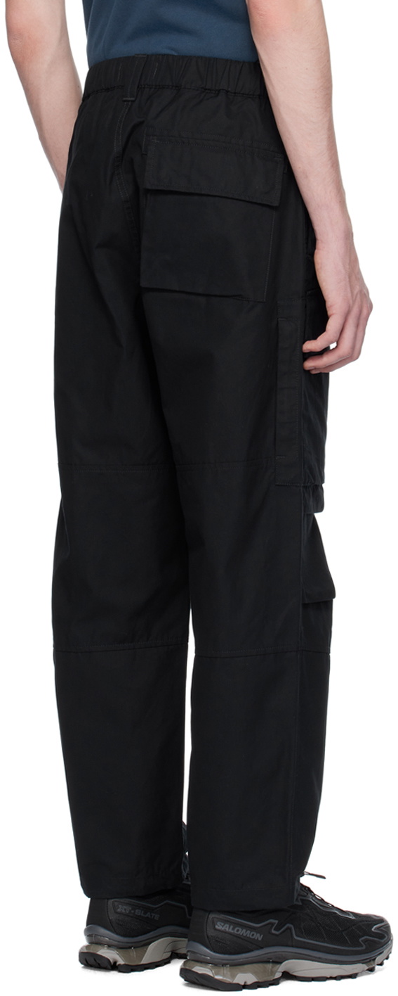 Stone Island Black Patch Cargo Pants Stone Island