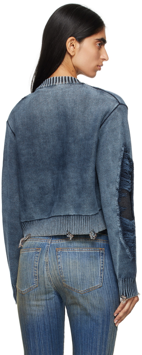 Diesel Blue M-Rotta Sweater Diesel