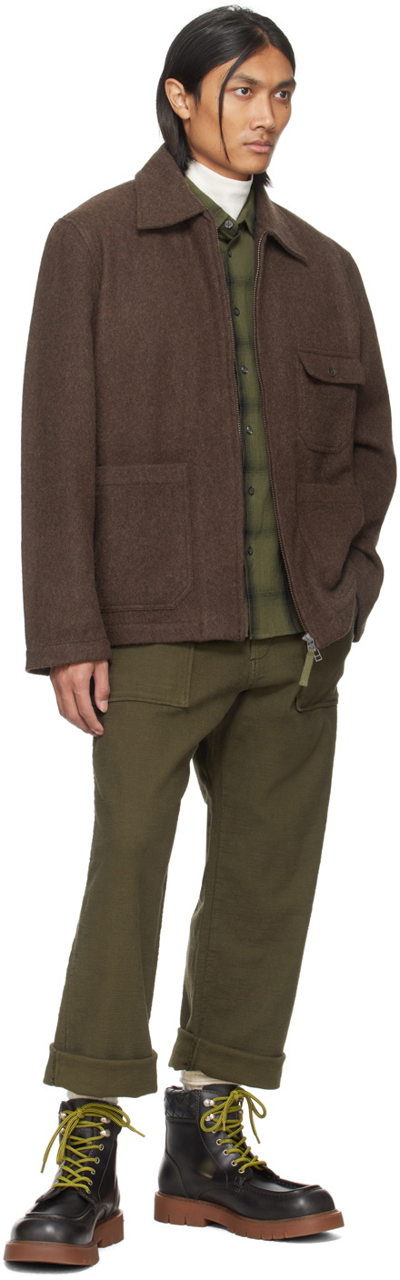 Universal Works Brown Gower Jacket Universal Works