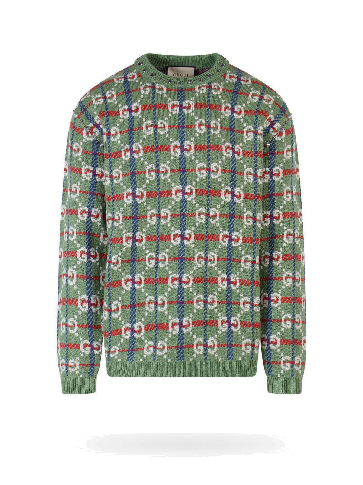 Gucci Sweater Green Mens Gucci