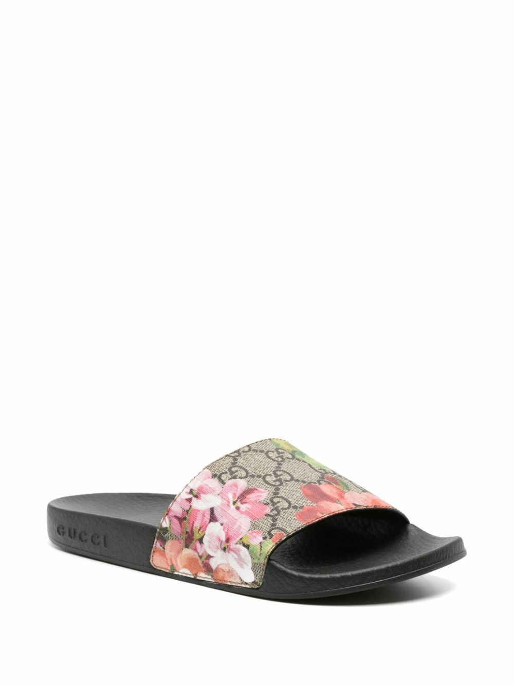Gucci Multicoloured Blooms Floral Slides Gucci