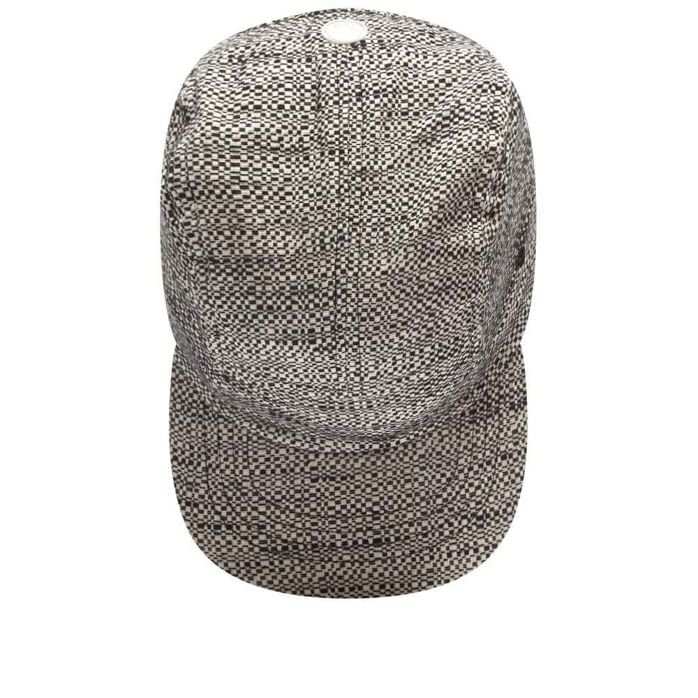 Folk Men's 5 Panel Cap in Mini Checkerboard Folk