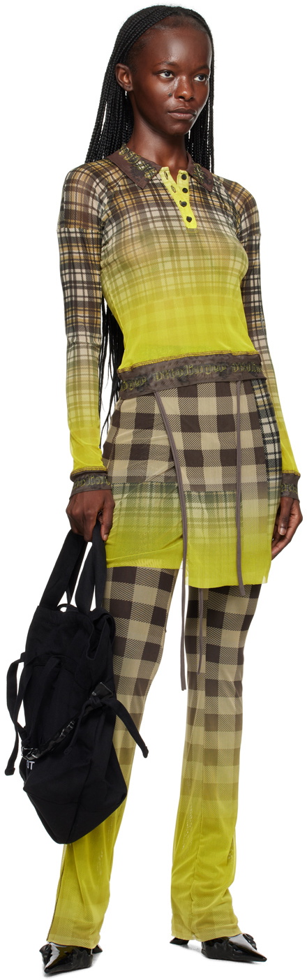Ottolinger Yellow Check Lounge Pants Ottolinger