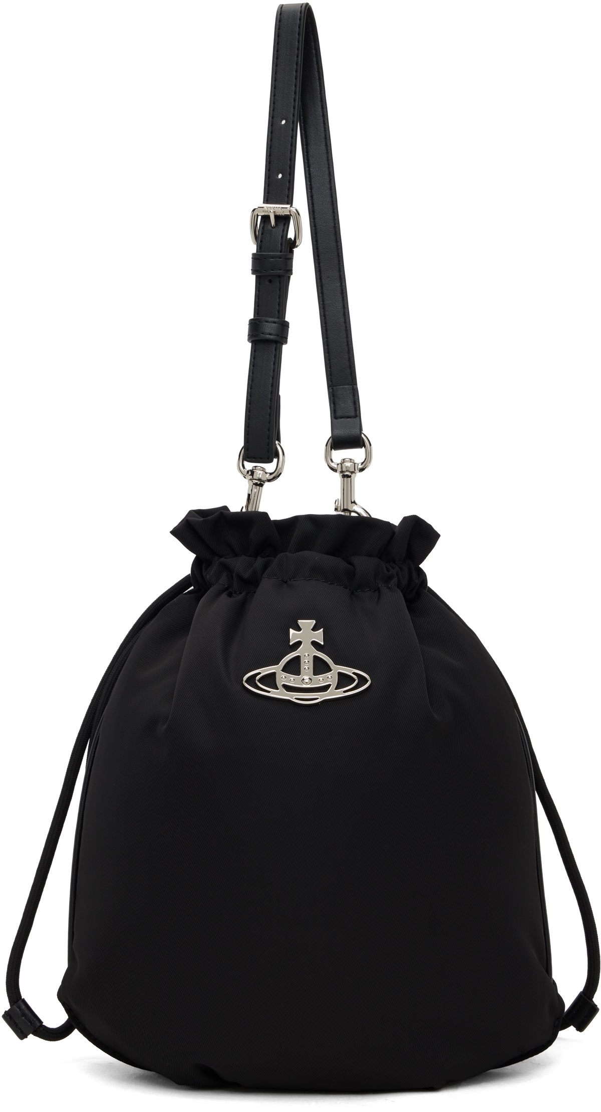 Vivienne Westwood Black Drawstring Pouch Set Bag Vivienne Westwood
