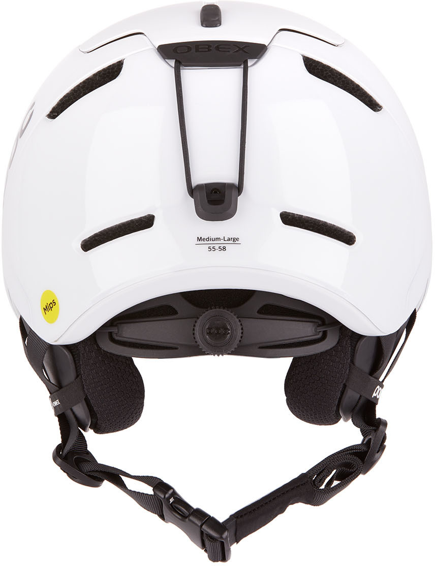 POC White Obex MIPS Helmet POC