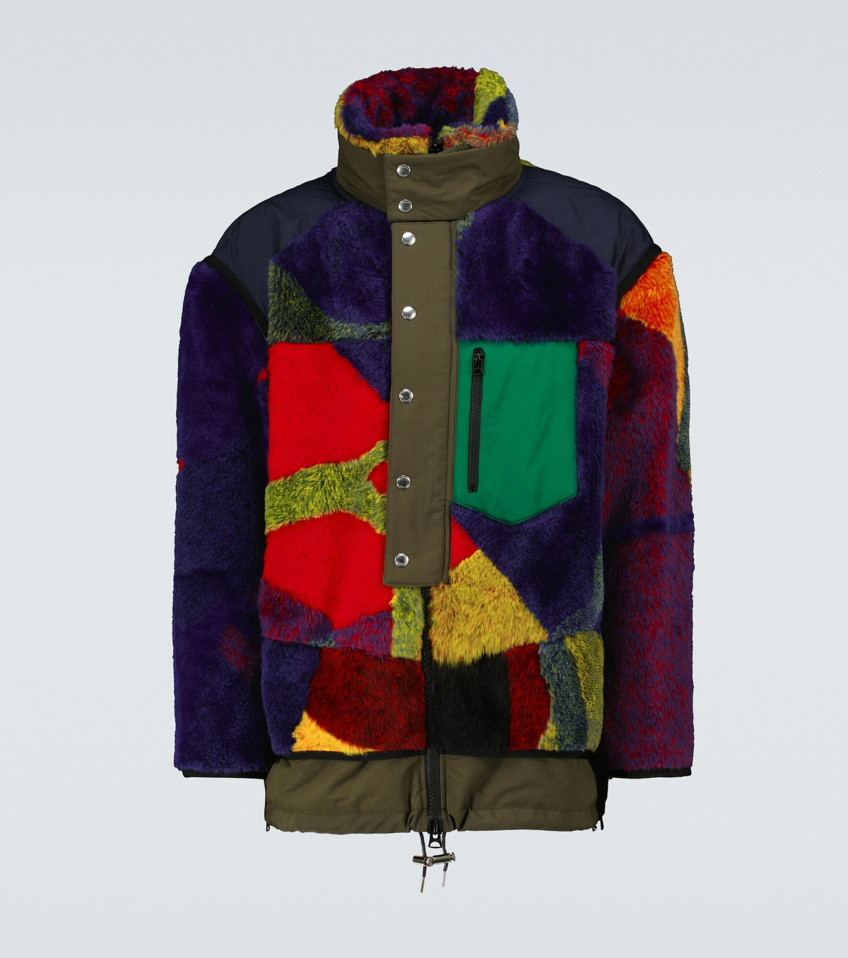Sacai - sacai x KAWS patchwork bomber jacket Sacai
