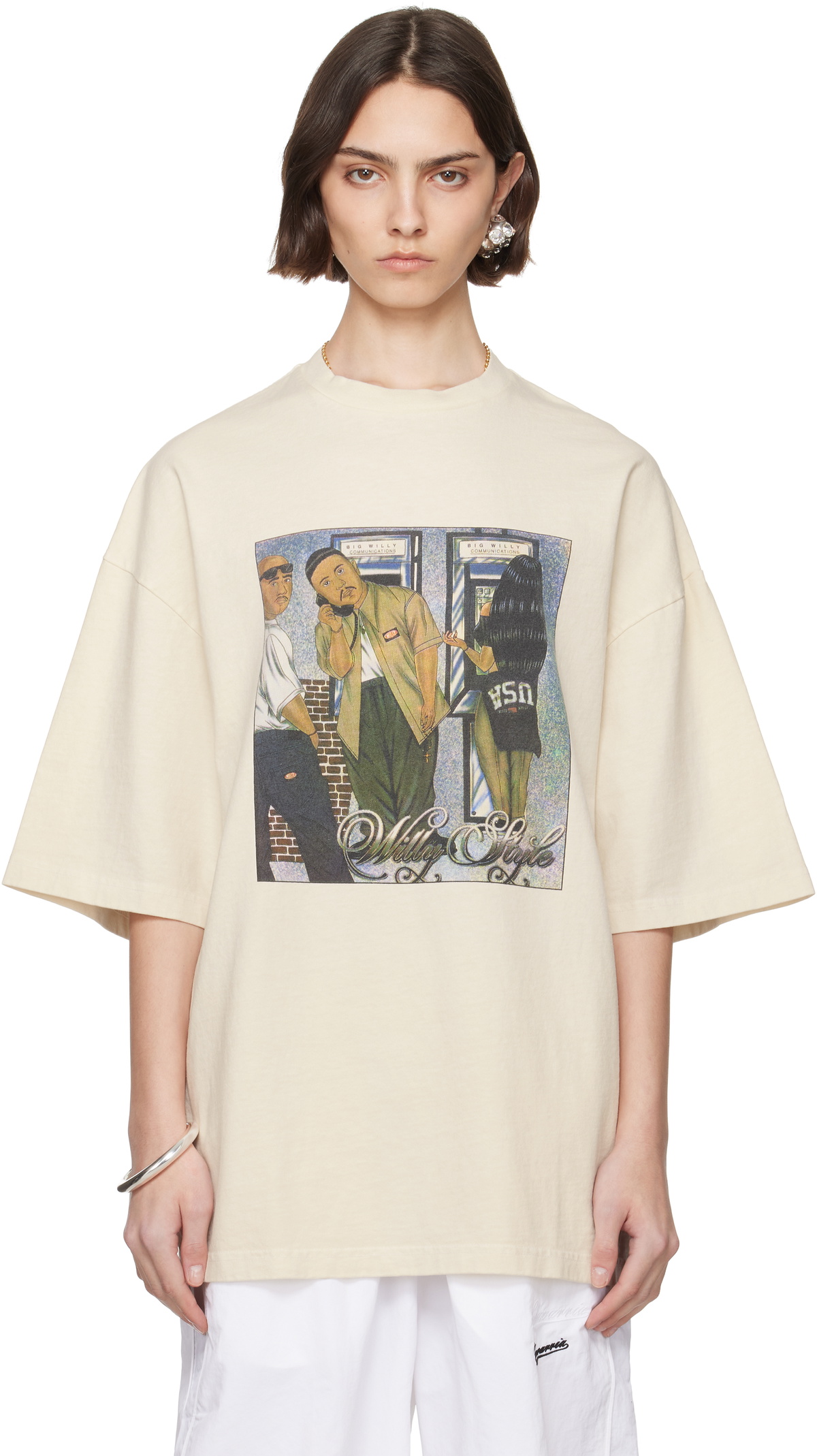 WILLY CHAVARRIA Off-White 'Willy Style' Northsider T-shirt Willy Chavarria
