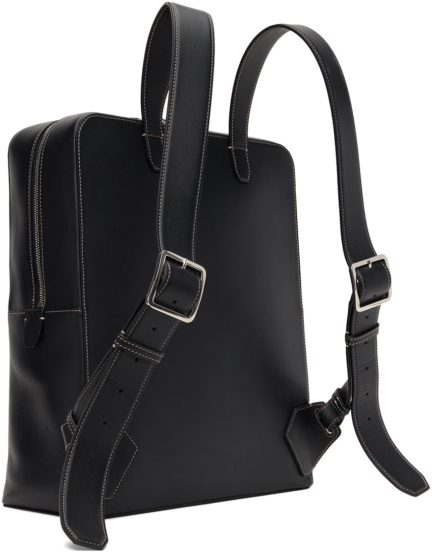 Alexander McQueen Black Contrast Backpack Alexander McQueen