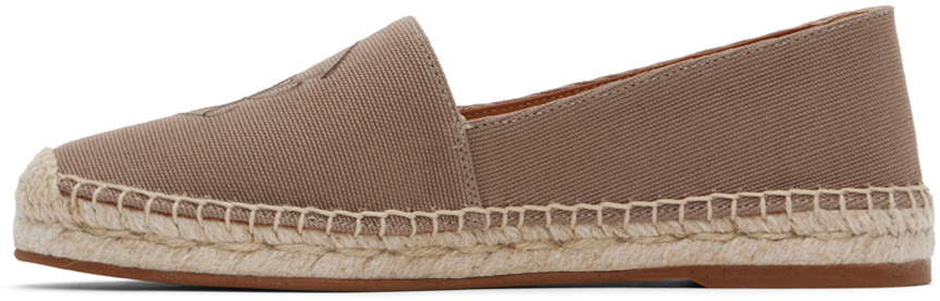 Chloé Taupe Pary Espadrilles Chloe