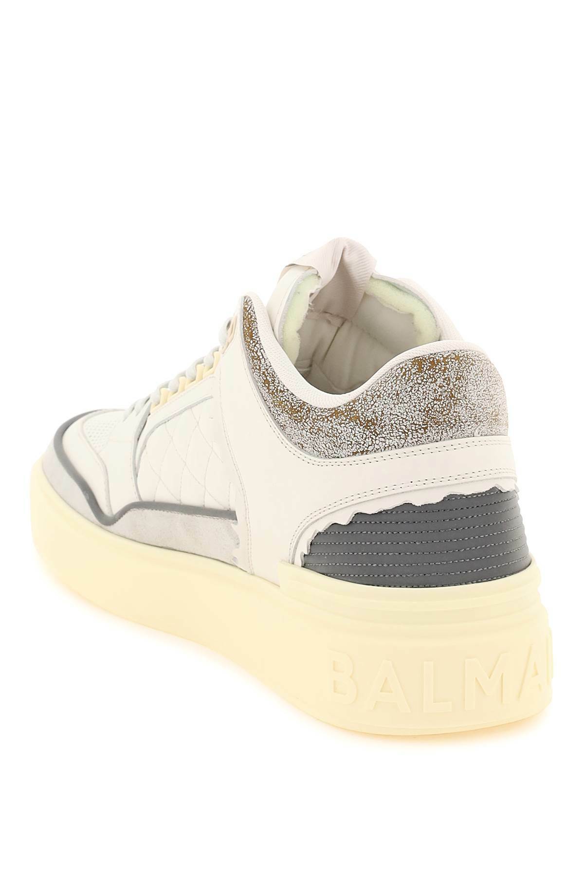 Balmain B-court Mid Top Sneakers Balmain