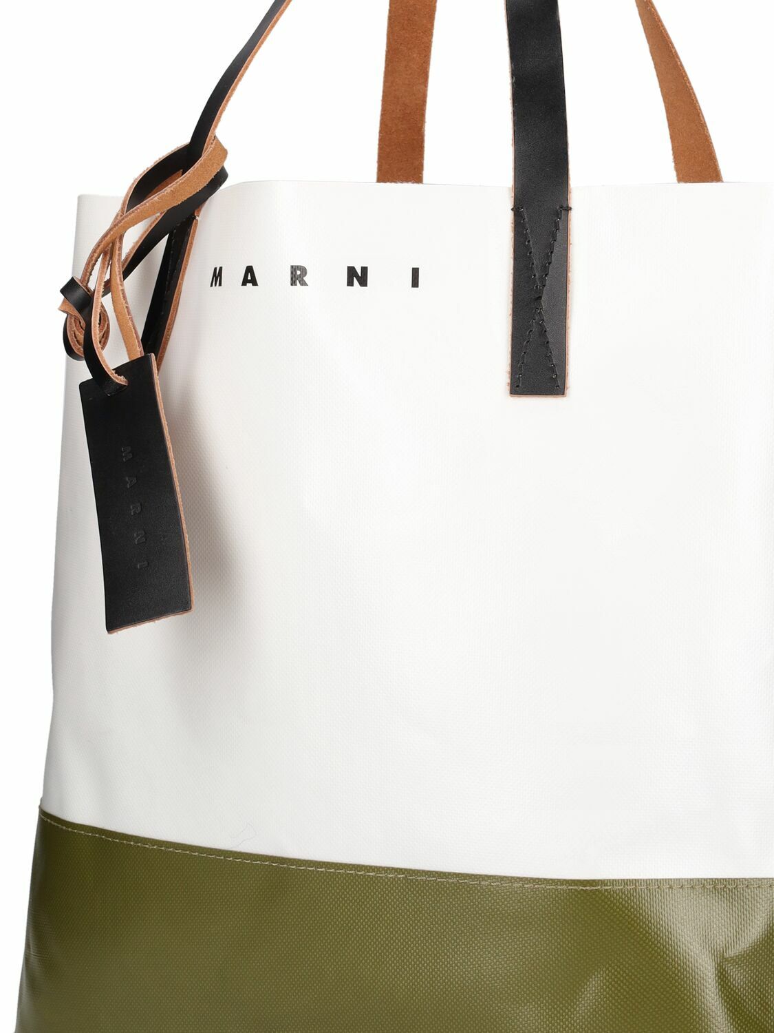 MARNI - Tech & Leather Shopper Tote Marni