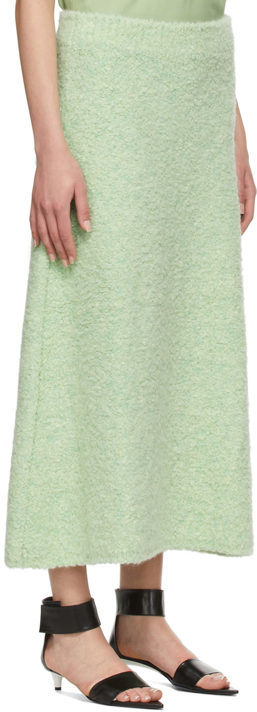 GAUCHERE Green Alpaca Thies Skirt GAUCHERE