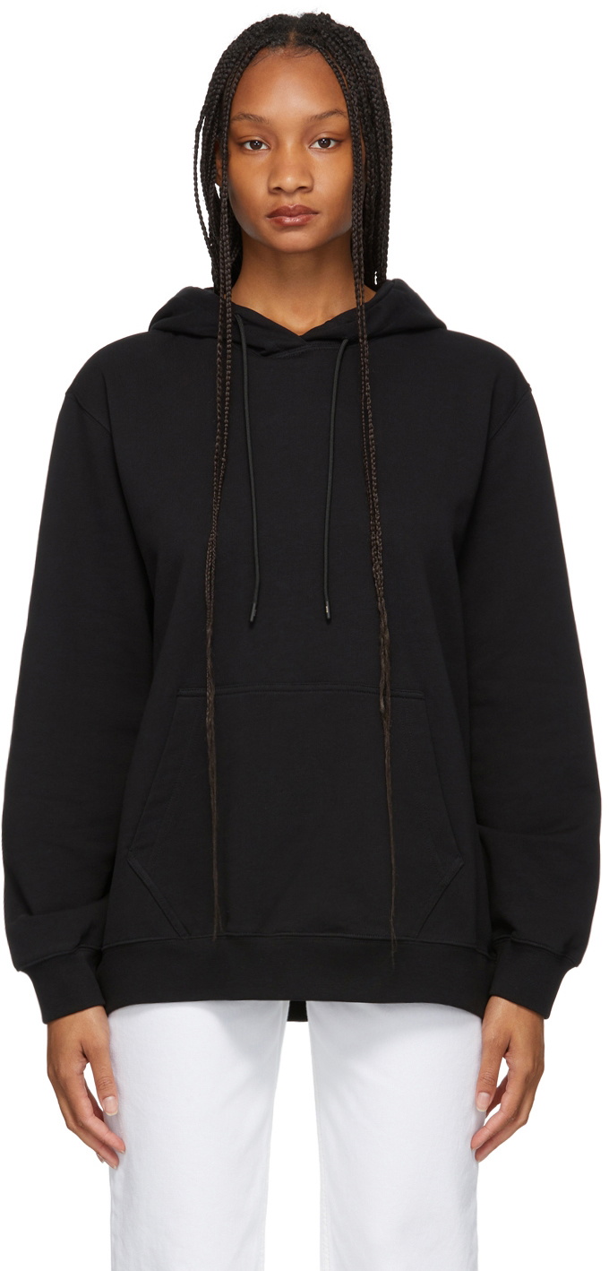MSGM Black Logo Hoodie MSGM