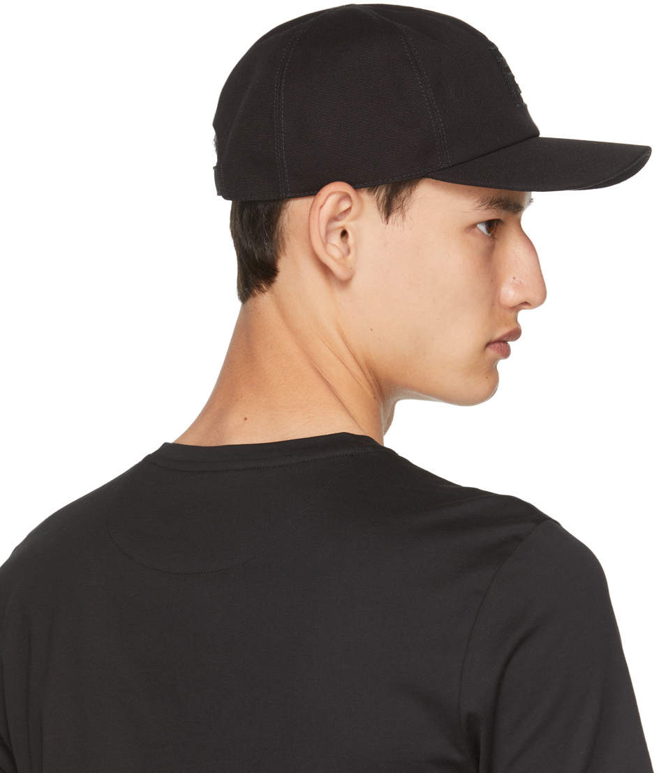 Fendi Black 'FF' Cap Fendi