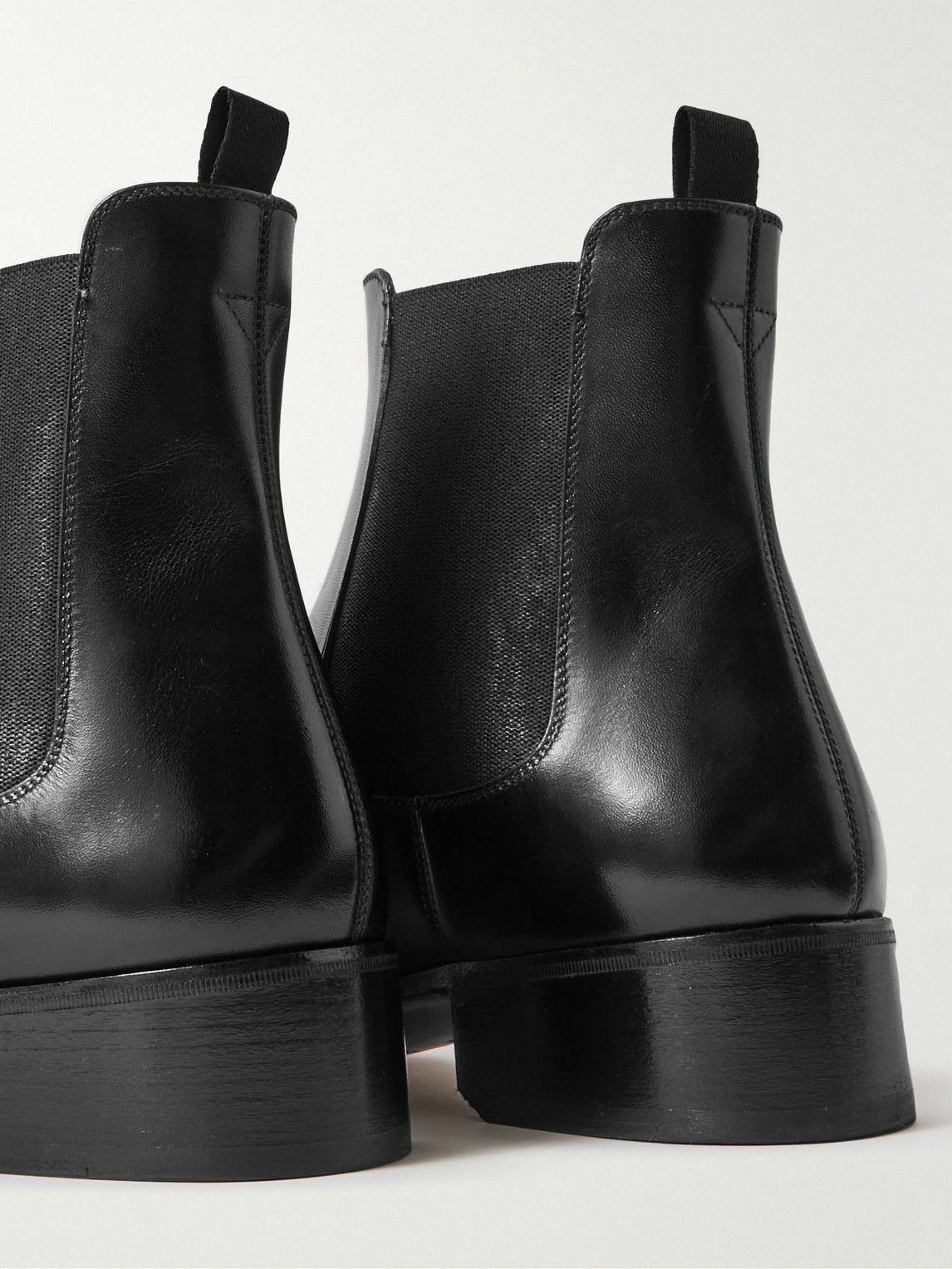 TOM FORD - Leather Chelsea Boots - Black TOM FORD