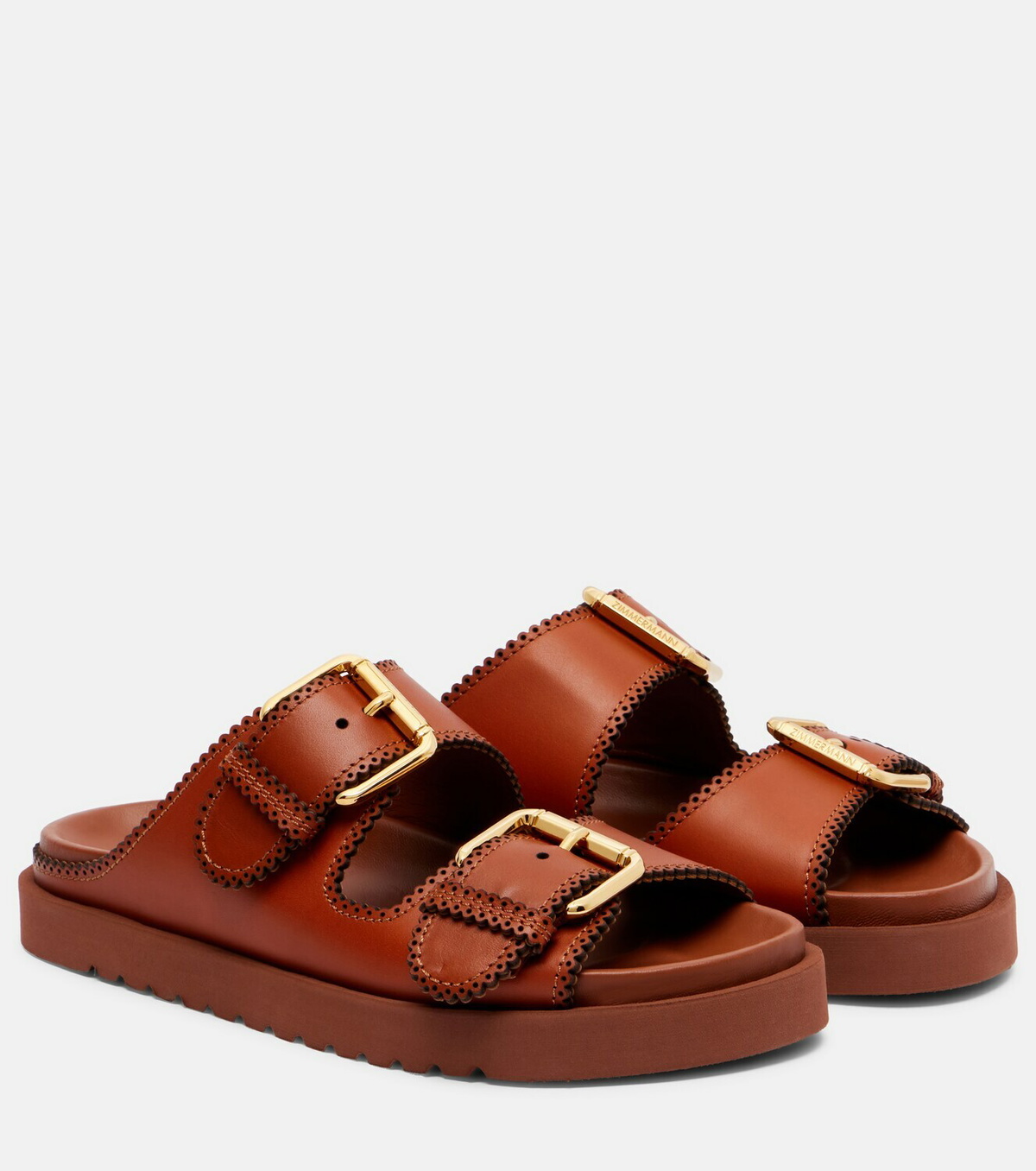 Zimmermann Goldie leather sandals Zimmermann