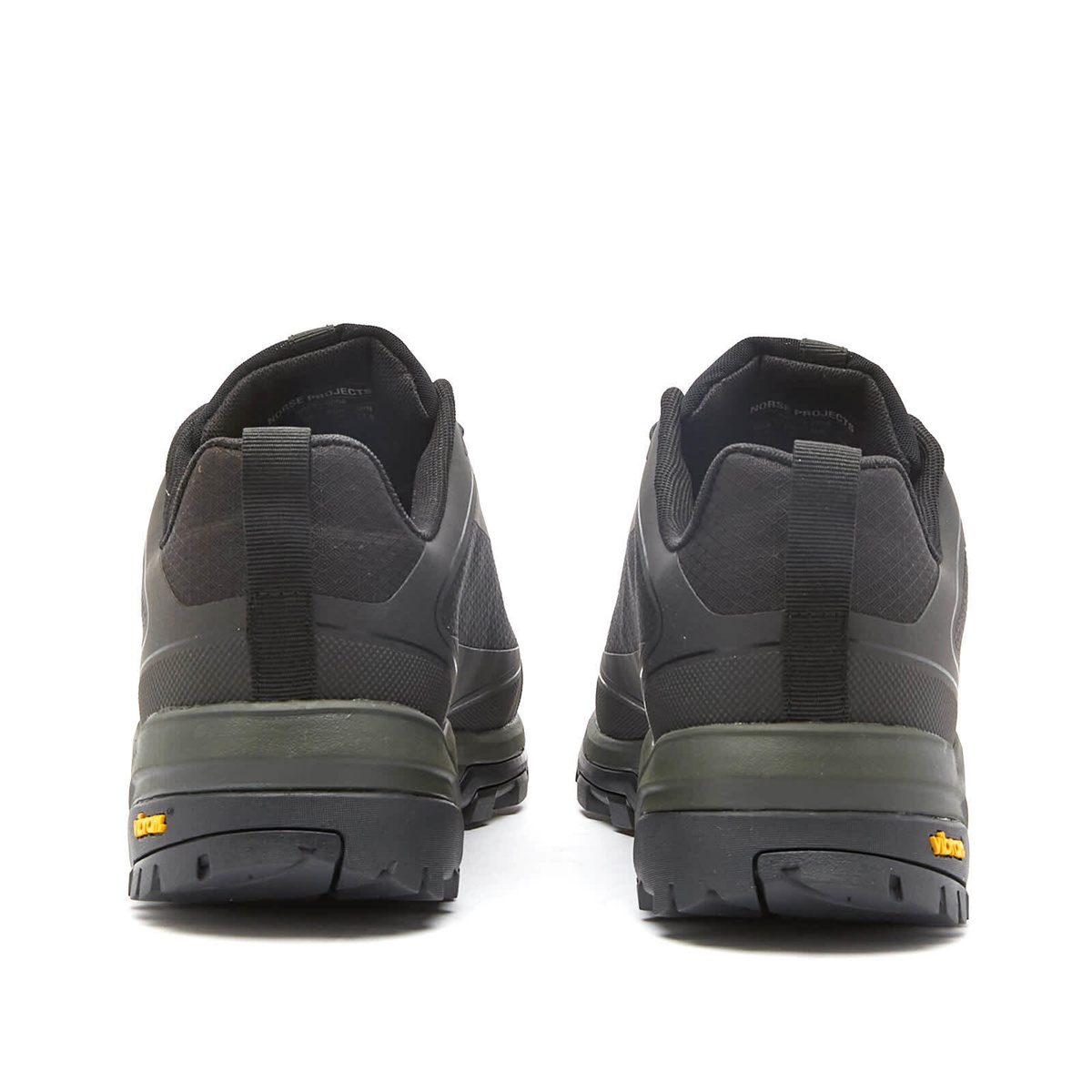 Norse Projects Men's Laced Up Runner V02 Sneakers in Black Norse Projects