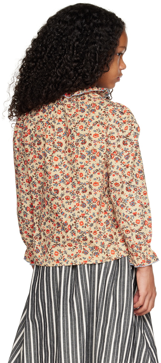 Caramel Kids Beige Madison Blouse Caramel