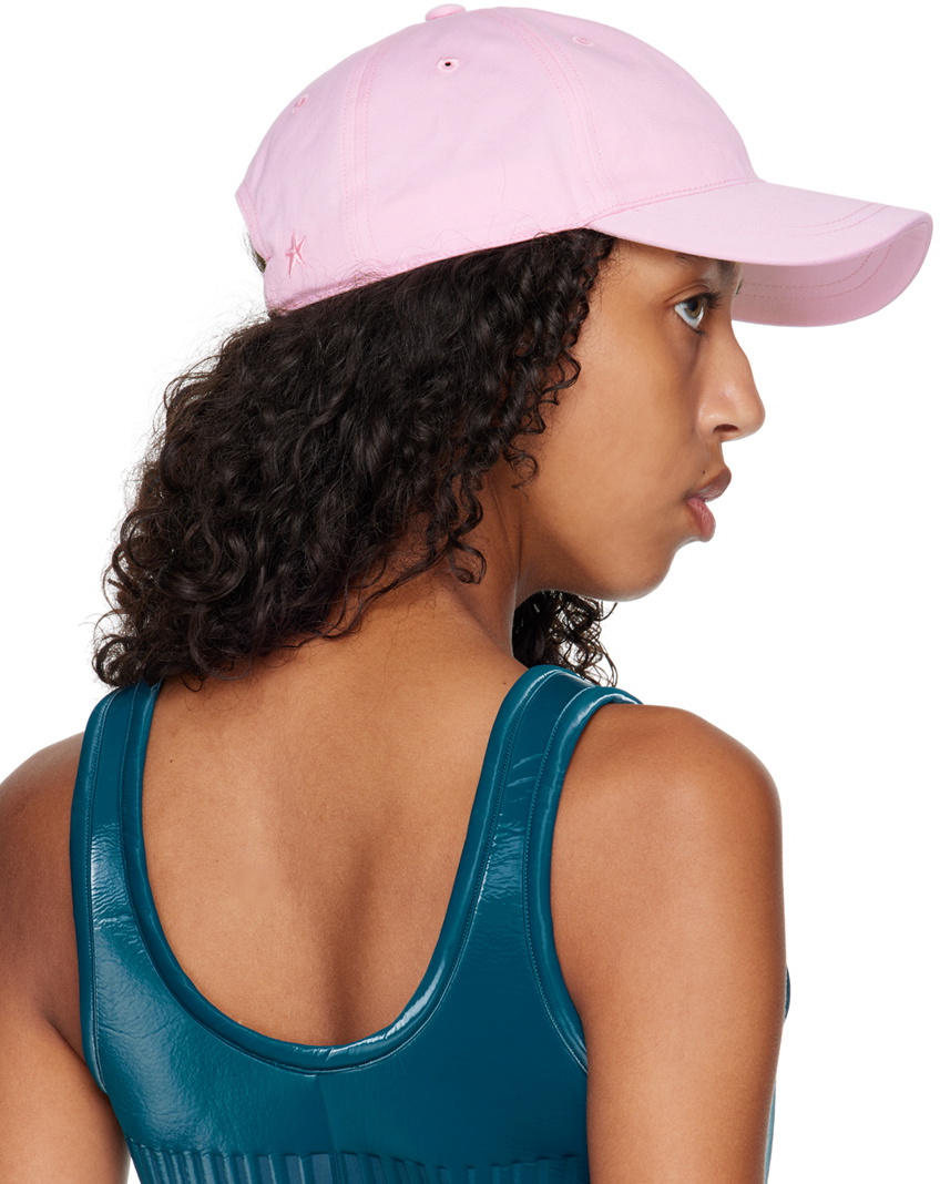 Mugler Pink 'Mugler' Cap Mugler