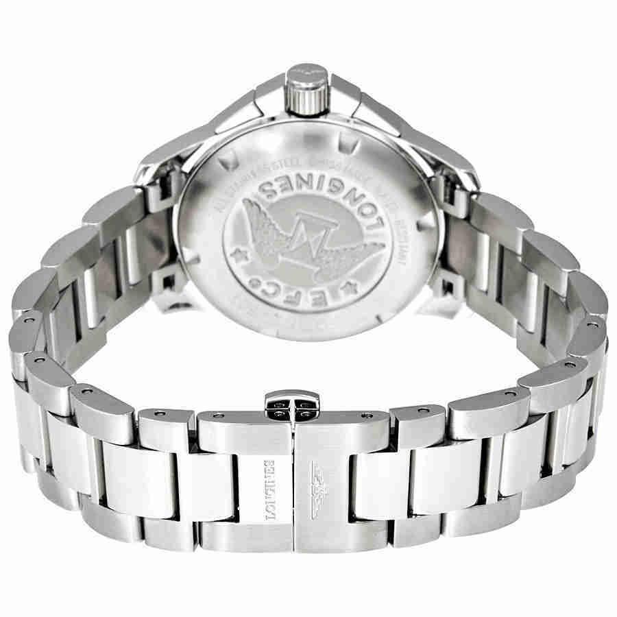 Longines Conquest Chronograph White Dial Unisex Watch L33794166 Longines