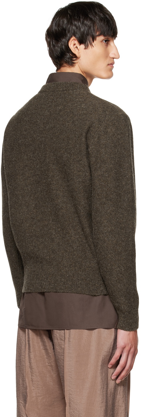 Lemaire Brown Wool Sweater Lemaire