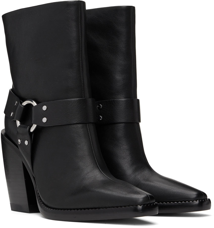 rag & bone Black Rio Western Boots Rag and Bone