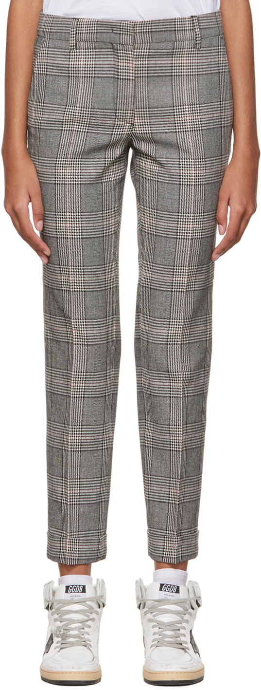 Golden Goose Black & White Daria Trousers Golden Goose Deluxe Brand