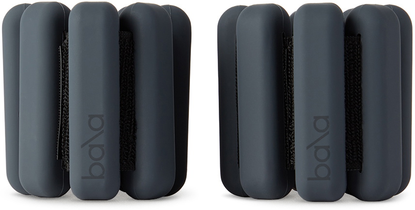 Bala Grey Weighted Bangles, 2 lb Bala